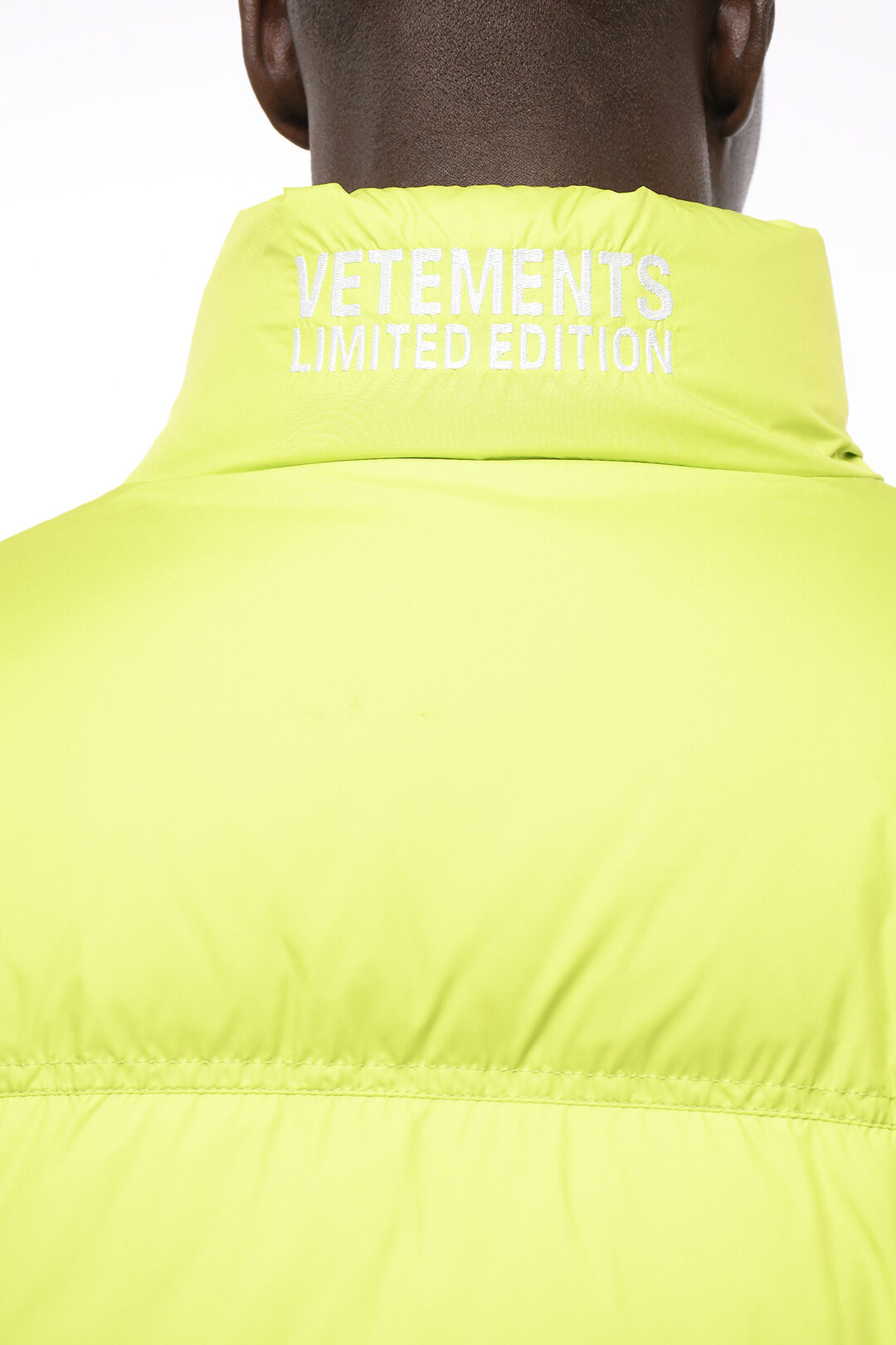 Vetements LIMITED EDITION Oversized Puffer Jacket with Rubber Logo ...