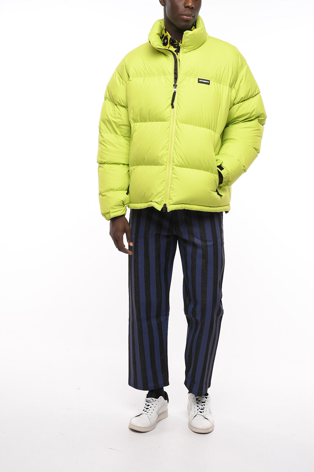 Vetements LIMITED EDITION Oversized Puffer Jacket with Rubber Logo ...