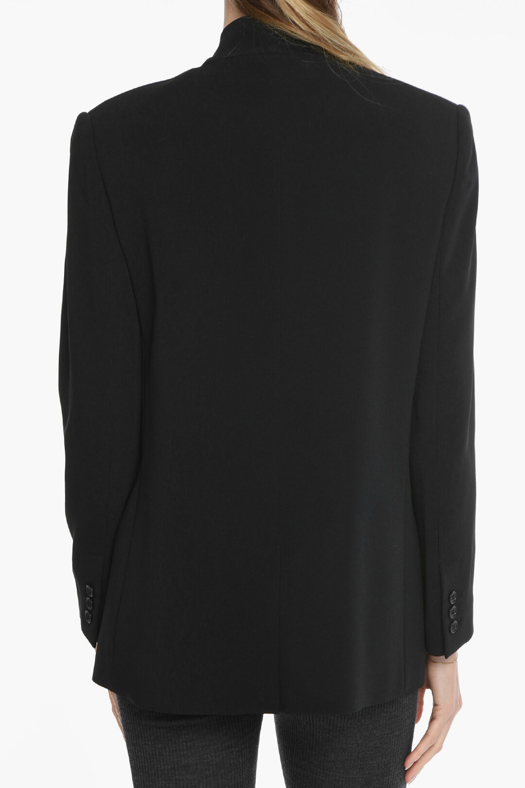 Red Valentino Lined Double Breasted Blazer With Ribbon Neck women ...