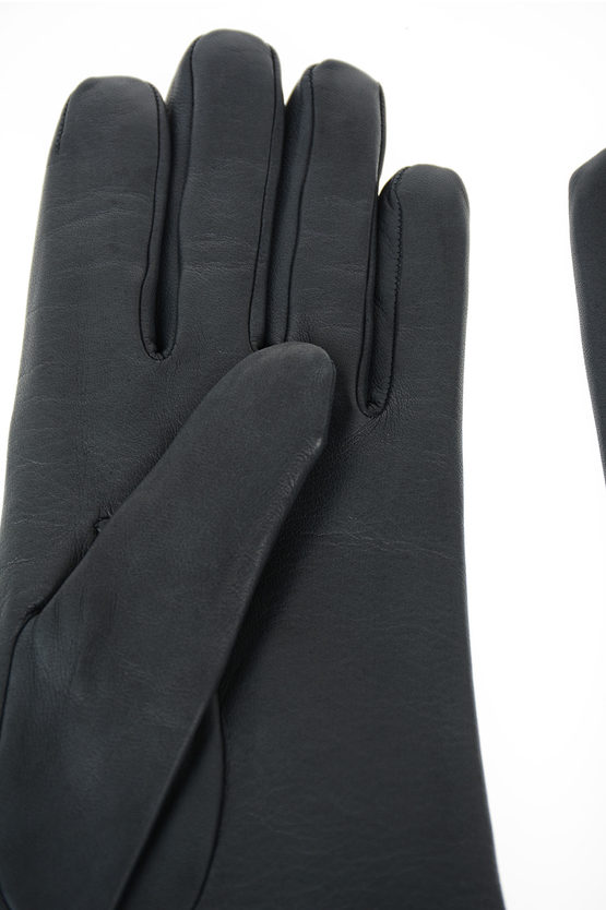 Sermoneta Gloves Lined Leather Gloves women - Glamood Outlet