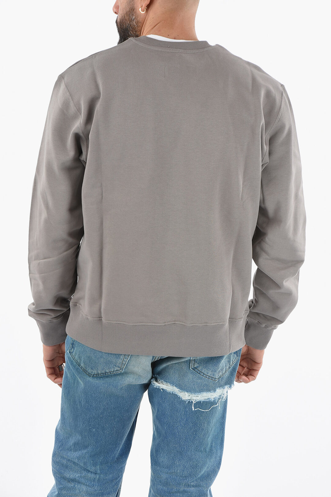 A Cold Wall Logo Embossed Crew-neck Sweatshirt men - Glamood Outlet