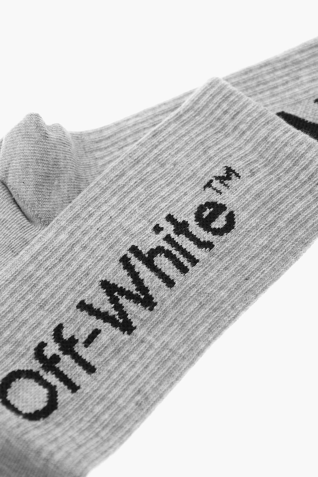 Off-White Kids Logo-printed OFF DIAGONAL Long Socks boys - Glamood Outlet