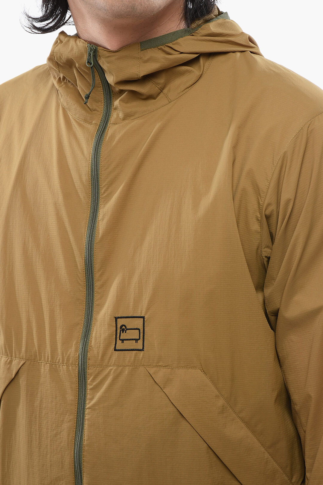 Woolrich Logoed HIGH AERATION Windbreaker men - Glamood Outlet