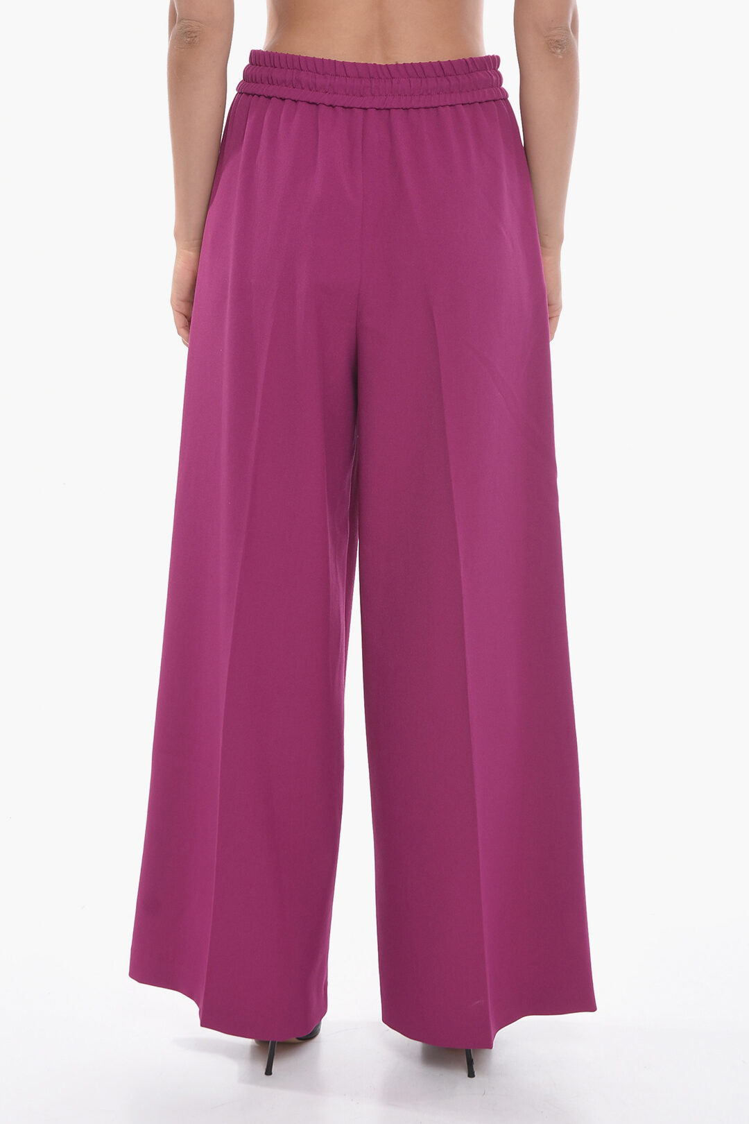 Iceberg Logoed Side Band Palazzo Pants women - Glamood Outlet