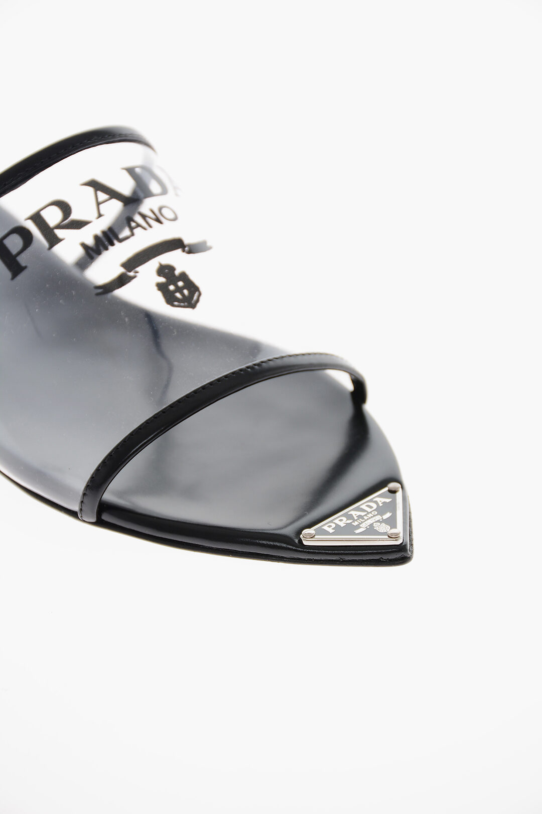 Prada Logoed Toe and Band PLEX Sliders women - Glamood Outlet