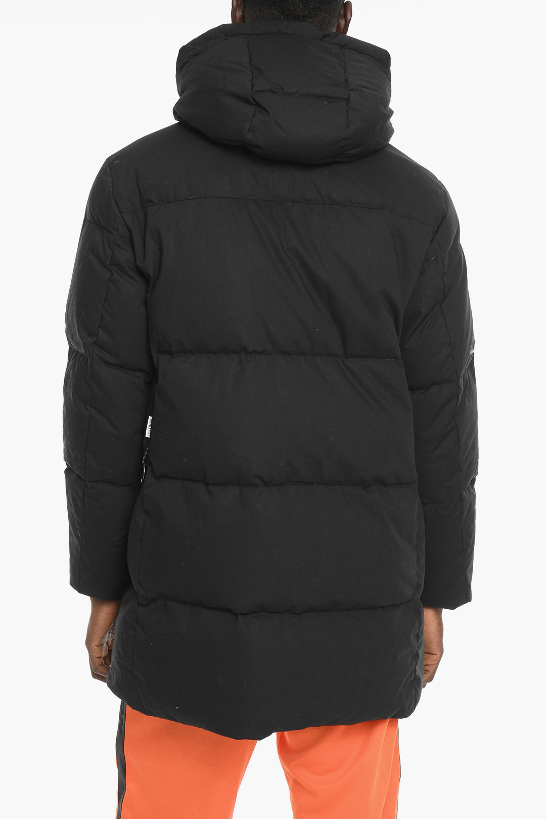 Adhoc Long Down Jacket with Concealed Placket men - Glamood Outlet