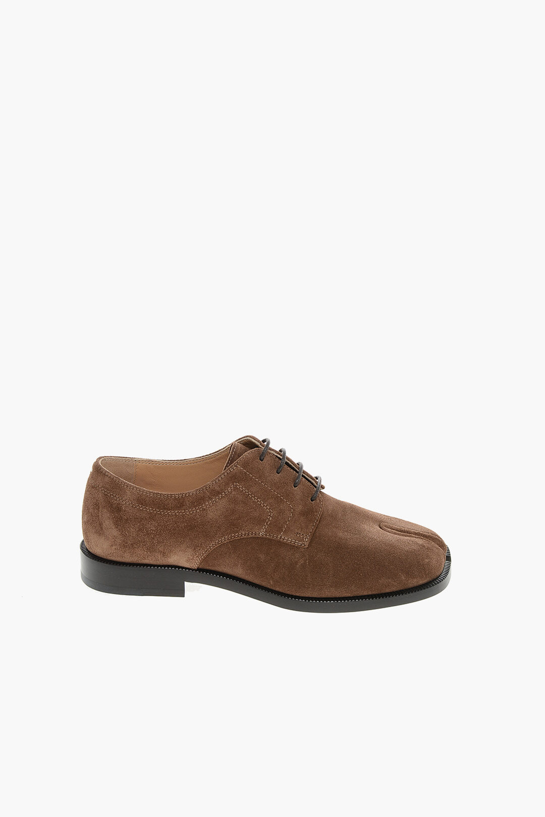 Maison Margiela M22 Tabi Toe Suede Derby Shoes women - Glamood Outlet