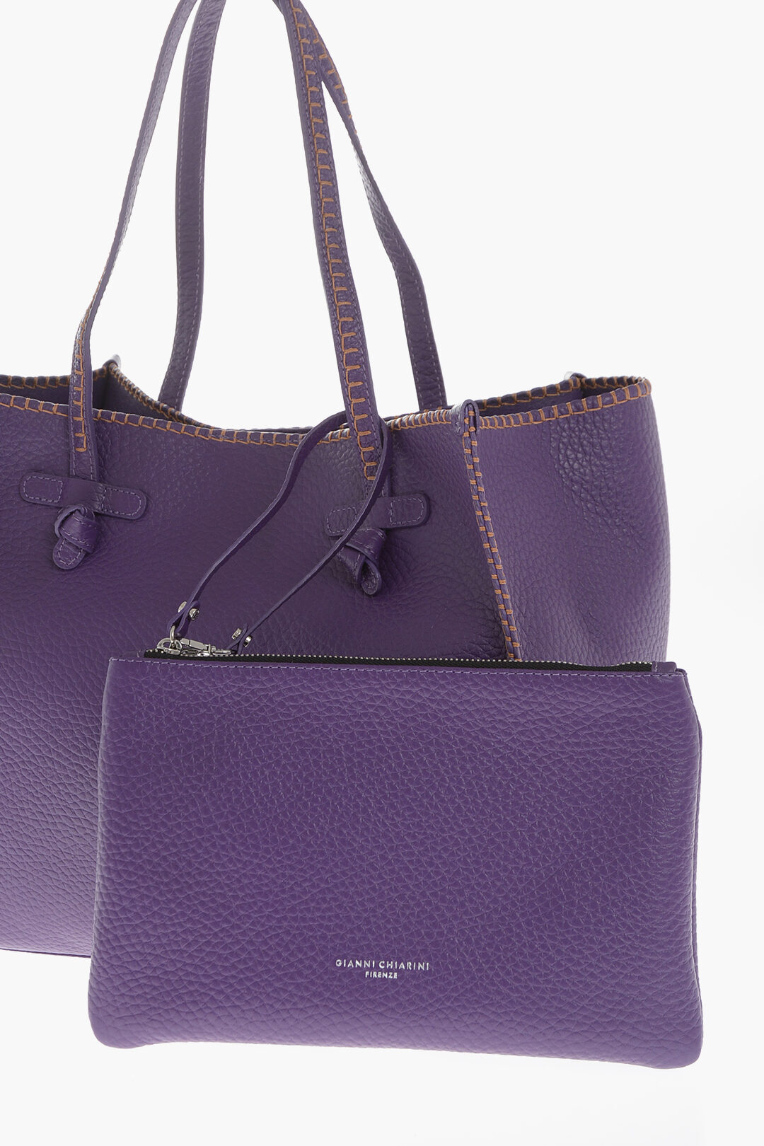 Gianni Chiarini Design MARCELLA CLUB Hammered Leather Shoulder Bag ...