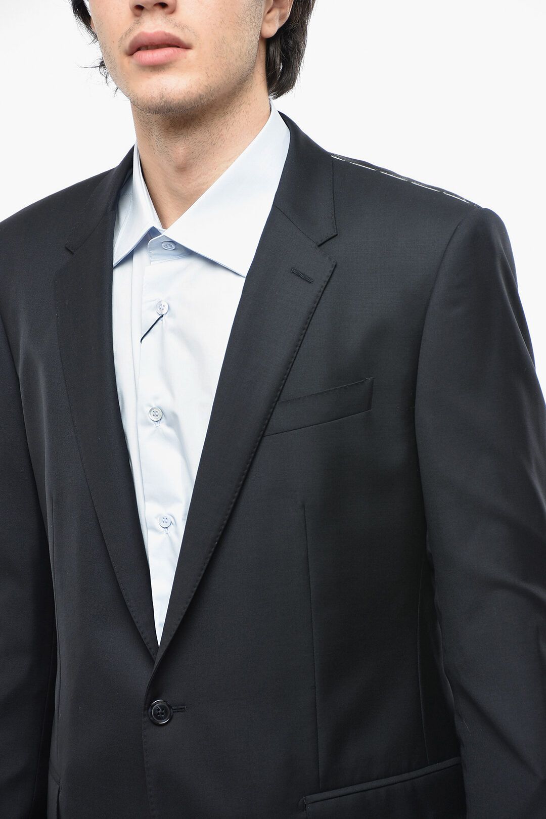 Dolce & Gabbana MARTINI Wool Slim Fit Suit with Flap Pockets men ...