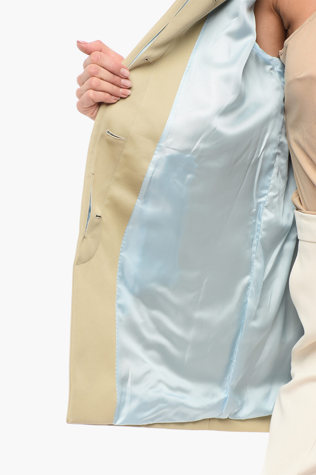 Versace Medusa Coat with Hidden Placket women - Glamood Outlet