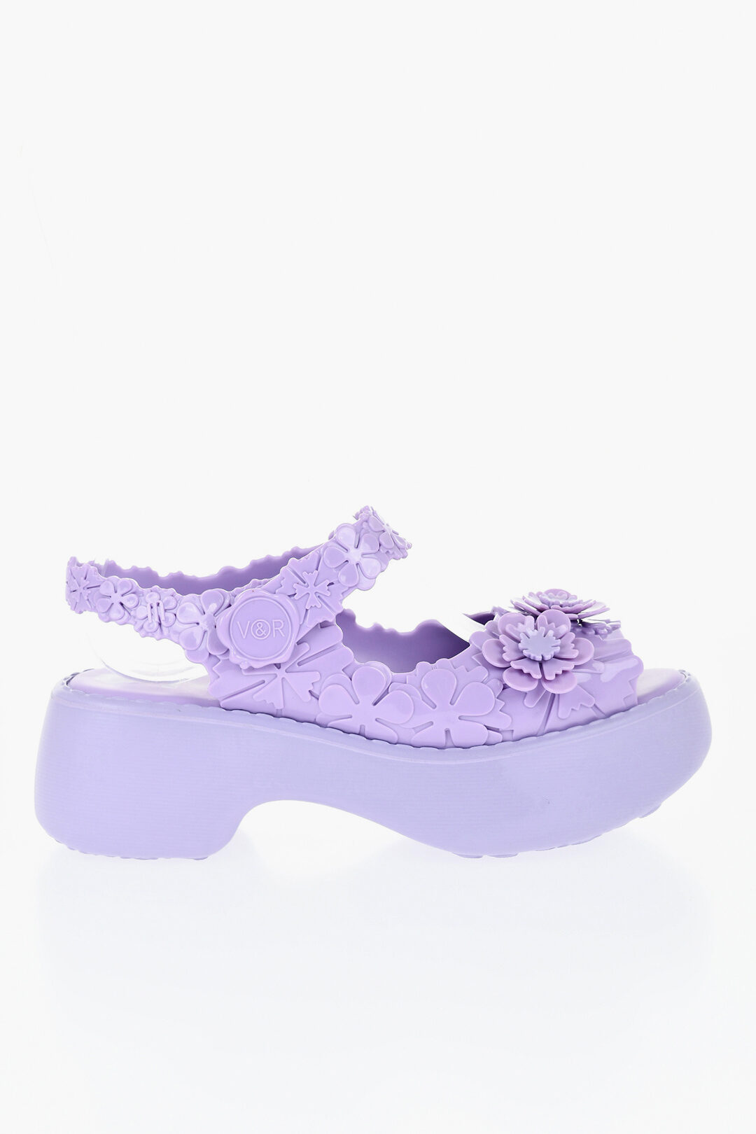 Viktor & Rolf MELISSA Rubber BLOSSOM Sandals with Platform Sole women ...