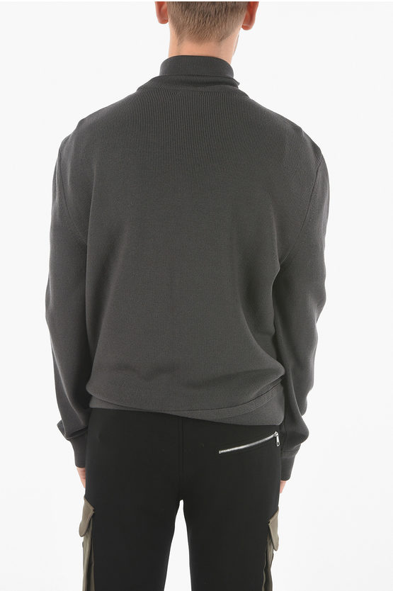 Tom Ford Merino Wool Quilted Jacket with Funnel Neck men - Glamood Outlet