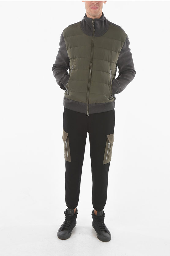 Tom Ford Merino Wool Quilted Jacket with Funnel Neck men - Glamood Outlet
