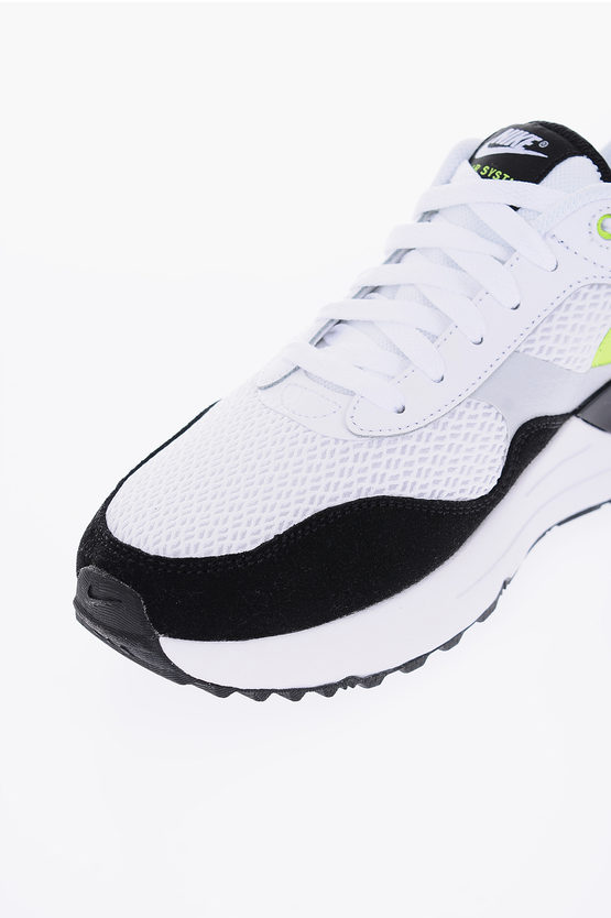 Nike Mesh AIR MAX SYSTM Sneakers with Fluo and Air Bubble Sole men ...
