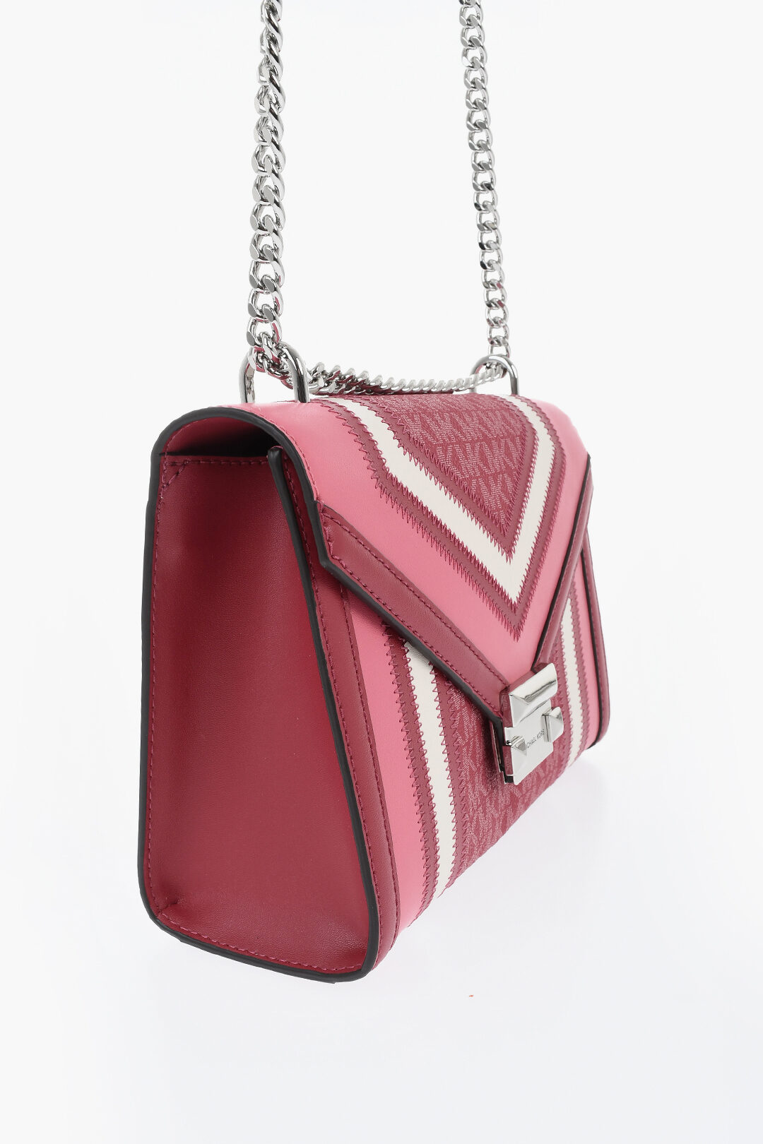 Michael Kors MICHAEL Shoulder Bag WHITNEY Color Block with All-Over ...