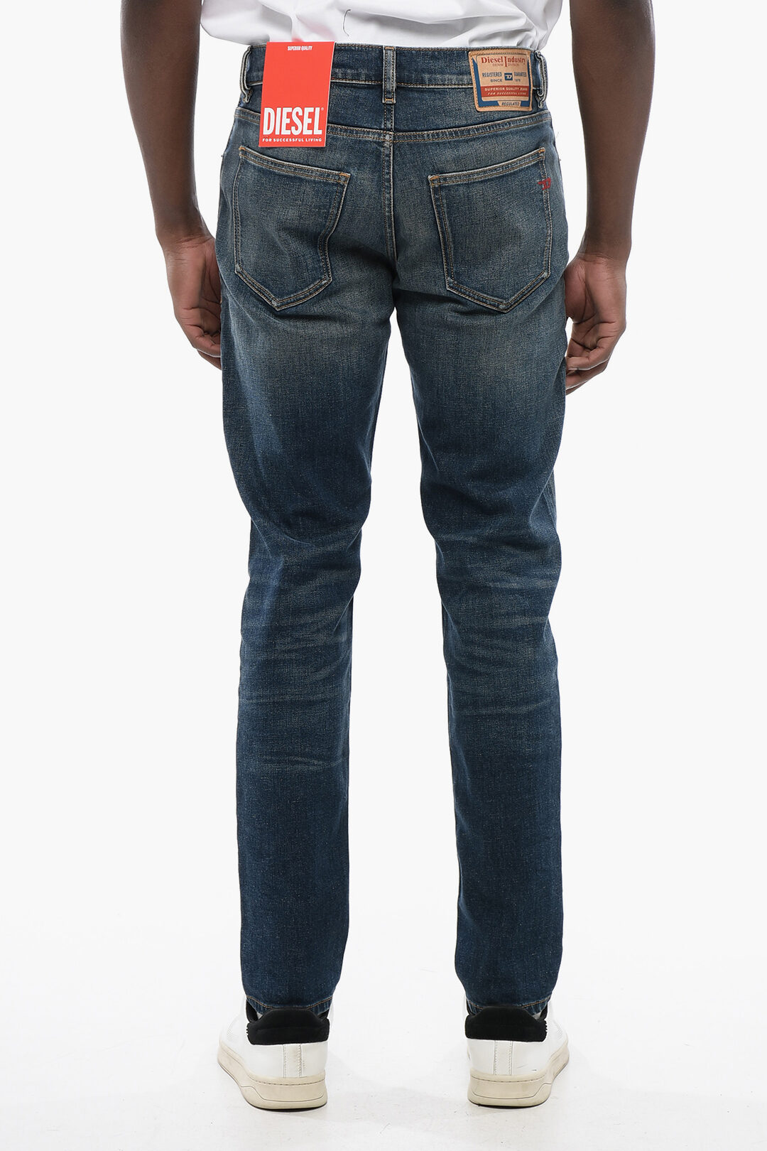 Diesel Mid Waist 2019 D-STRUKT Slim Fit Jeans 16cm L32 men - Glamood Outlet