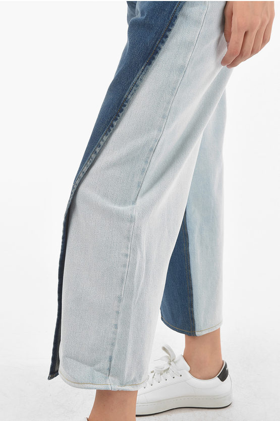 Maison Margiela MM1 Low Waist Double-layered Jeans women - Glamood Outlet