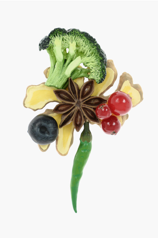Maison Margiela MM11 fruits and vegetables pendant FRESH MARKET brooch ...