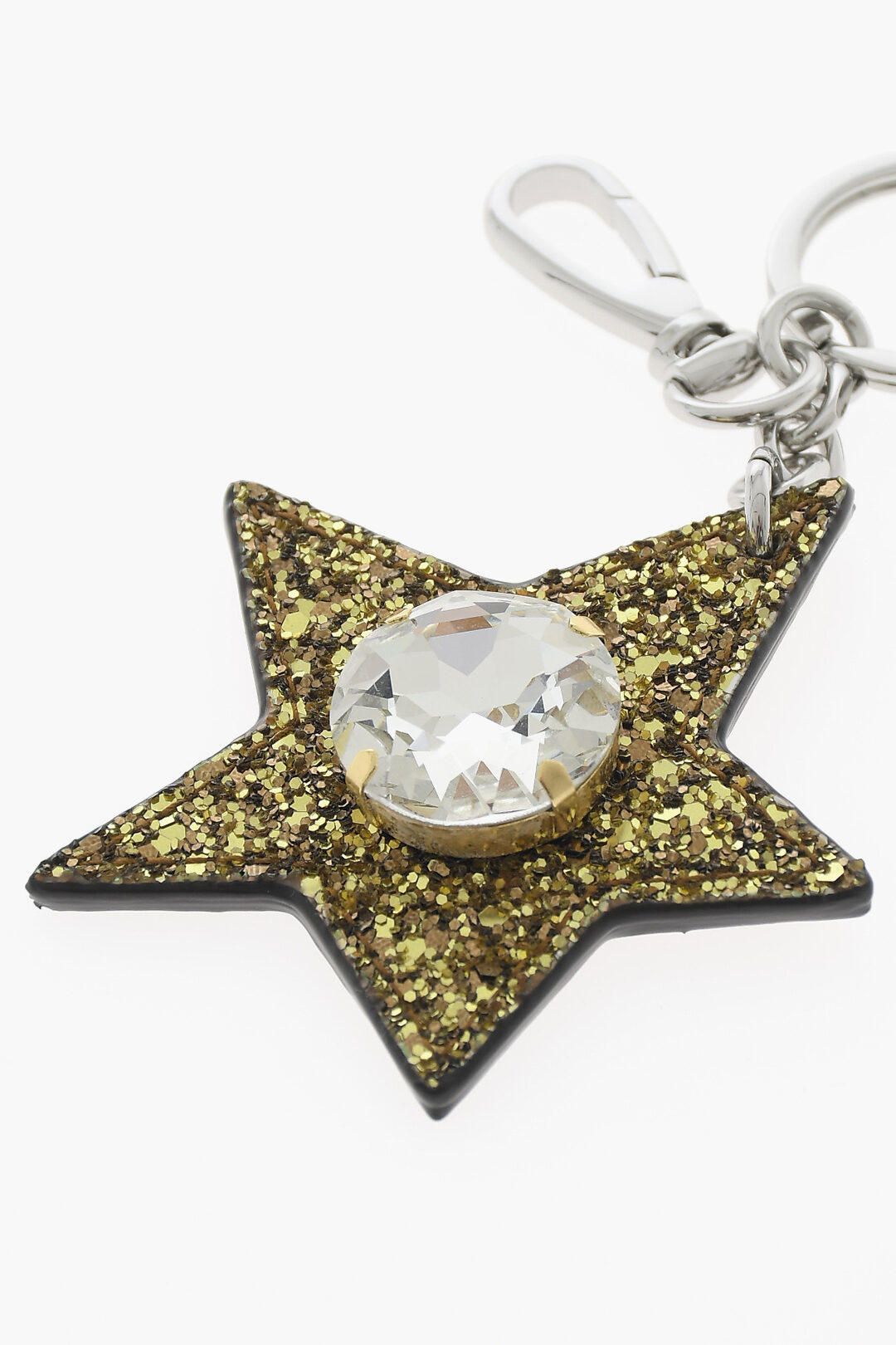 Maison Margiela MM11 Glitter Star-Shaped Keyrings women - Glamood Outlet