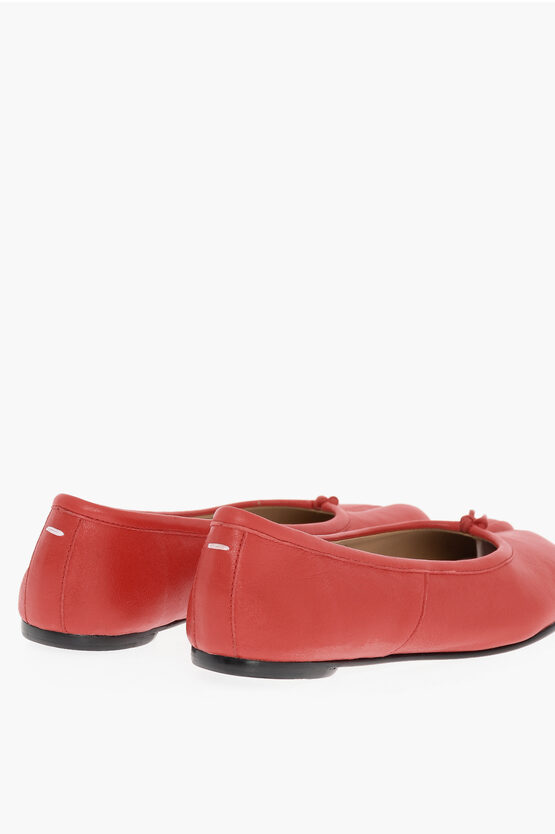 Maison Margiela MM22 Leather TABI Ballet Flats women - Glamood Outlet