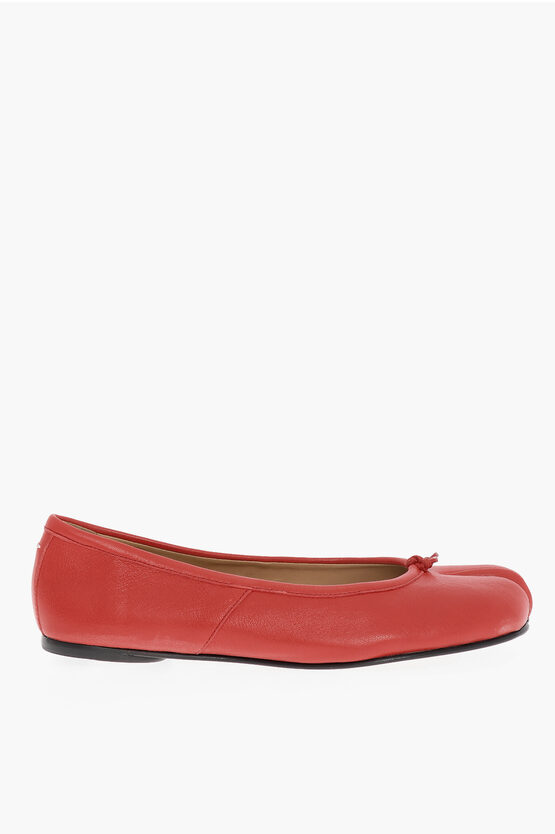 Maison Margiela MM22 Leather TABI Ballet Flats women - Glamood Outlet