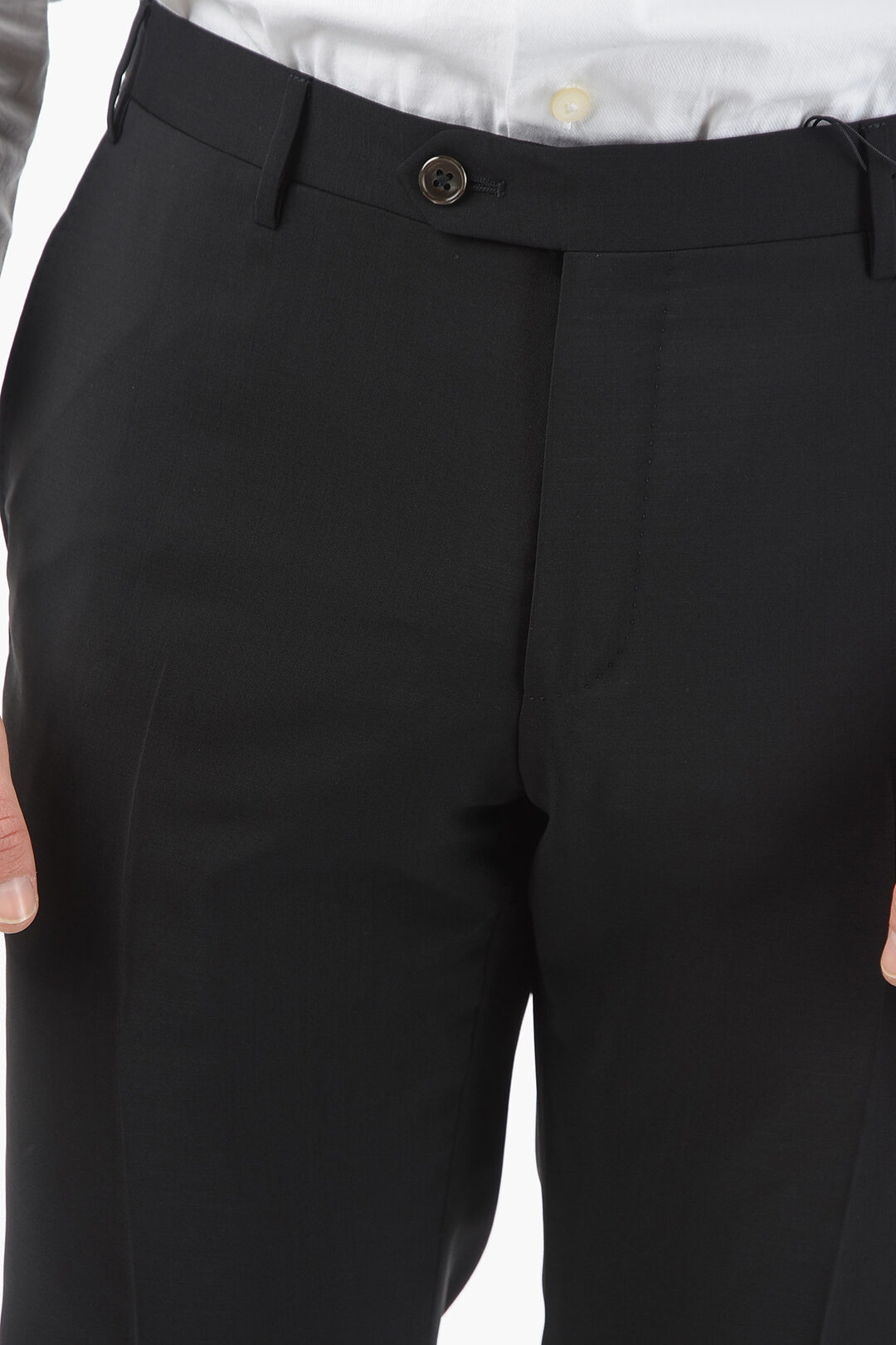 Corneliani mohair and virgin wool ACADEMY CERIMONIA jetted pocket ...