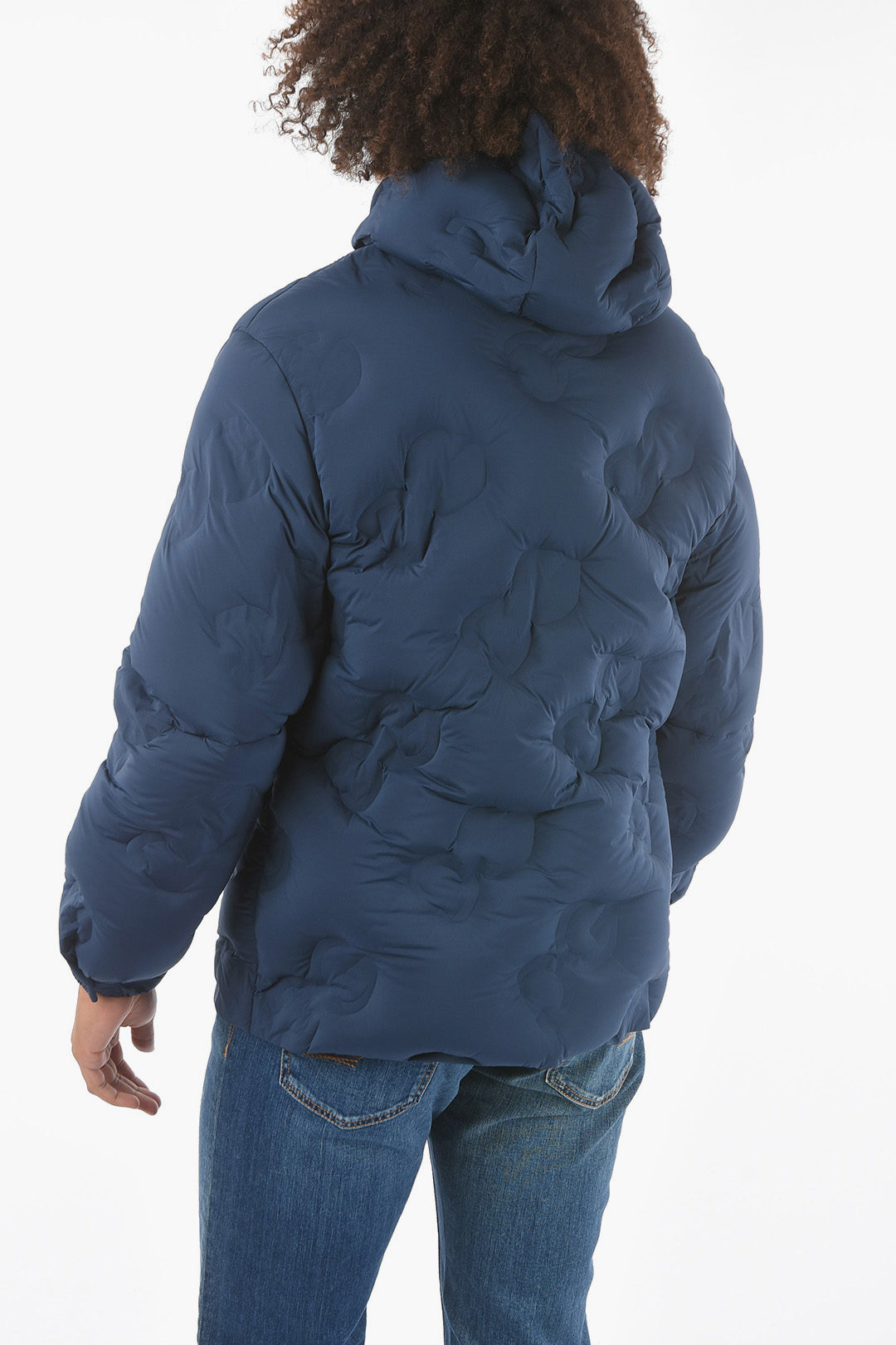 Dolce & Gabbana Monogram Zip-up Down Jacket men - Glamood Outlet