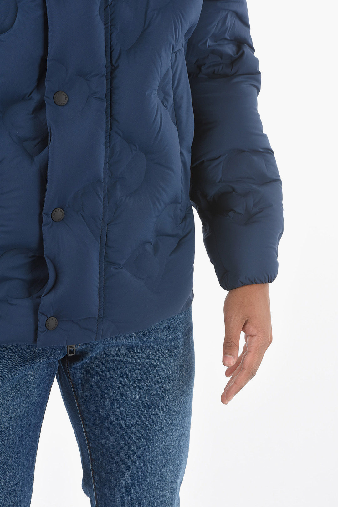 Dolce & Gabbana Monogram Zip-up Down Jacket men - Glamood Outlet