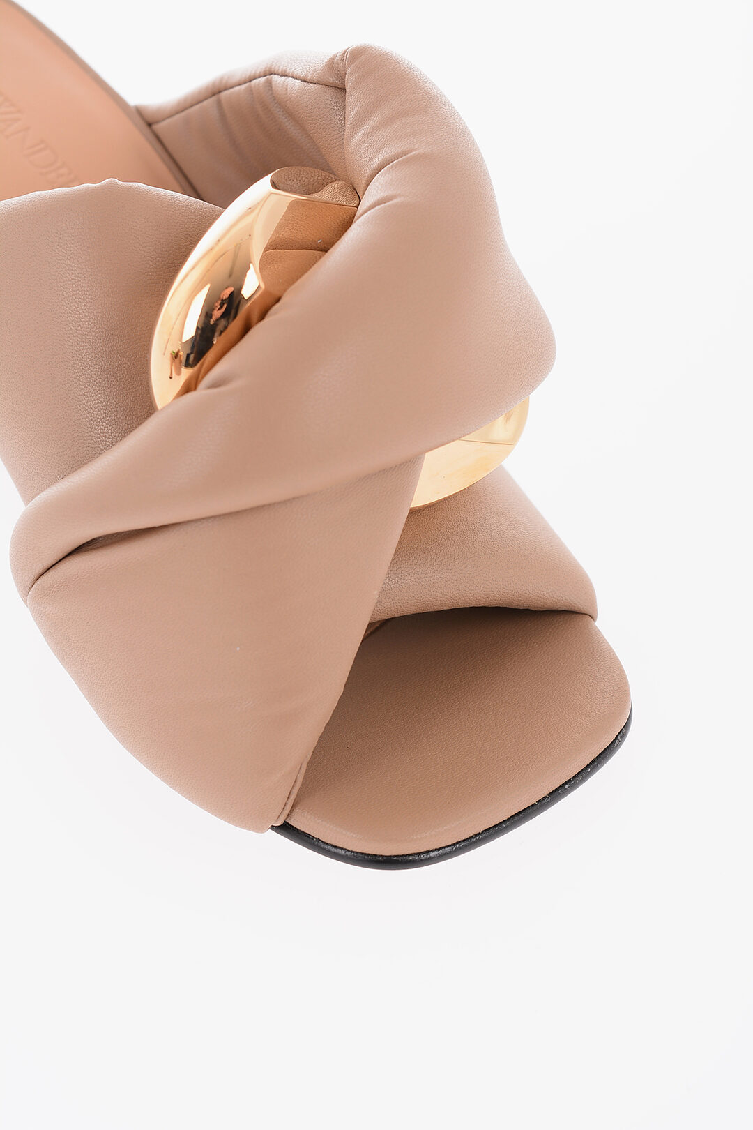 J.W.Anderson Mules Open Toe TWIST con Tacco a Rocchetto 8cm donna ...