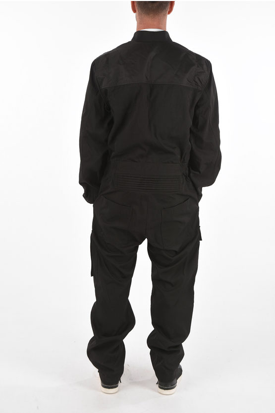 Diesel Multipocket P-DEVO Front Zipped Jumpsuit men - Glamood Outlet