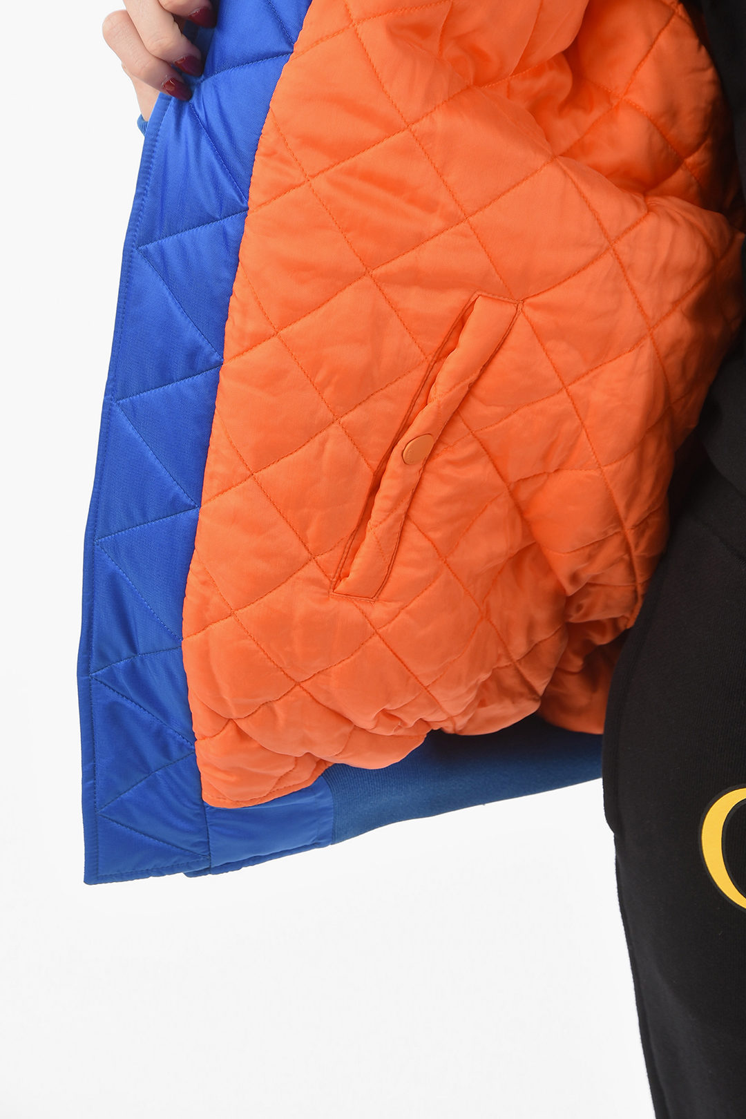 Balenciaga NASA Oversized SPACE Bomber Jacket with Velcro Patches women ...