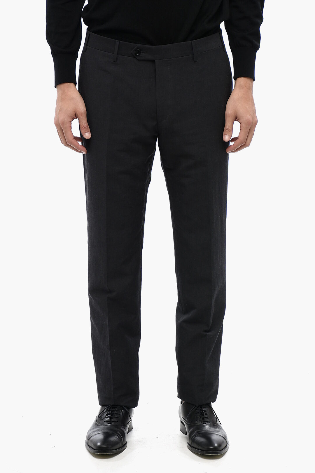 Corneliani Notch Lapel ACADEMY Linen Blend Suit men - Glamood Outlet