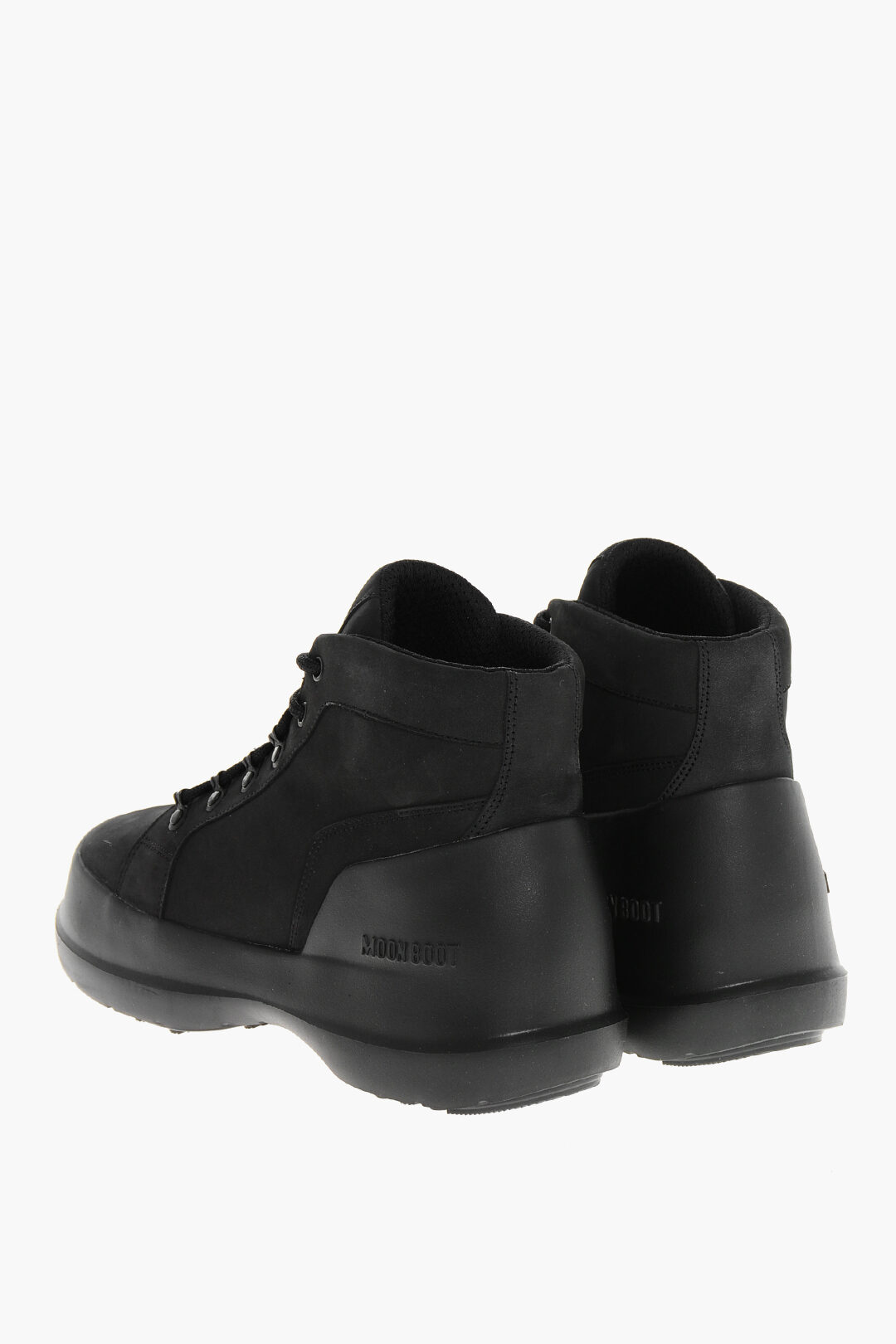 Moon Boot Nubuck Lace-Up Boots LUNA TREK men - Glamood Outlet