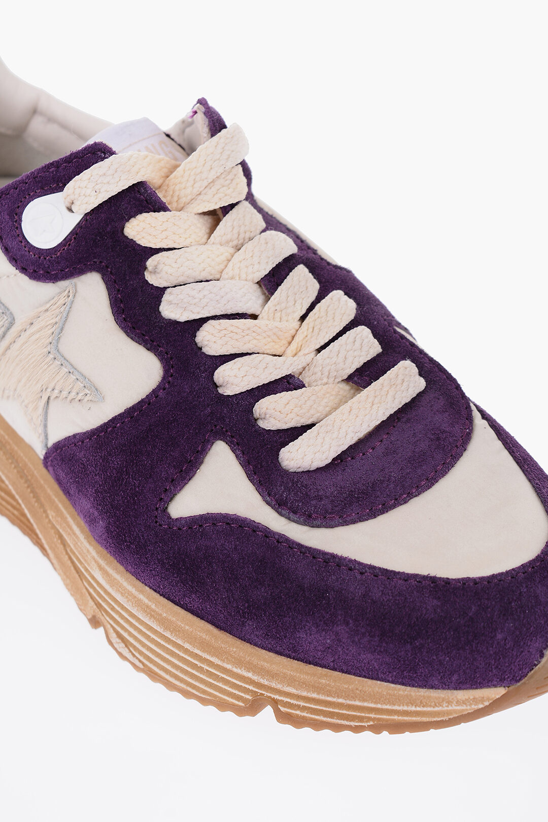 Golden Goose Nylon And Suede RUNNING Low-Top Sneakers women - Glamood ...