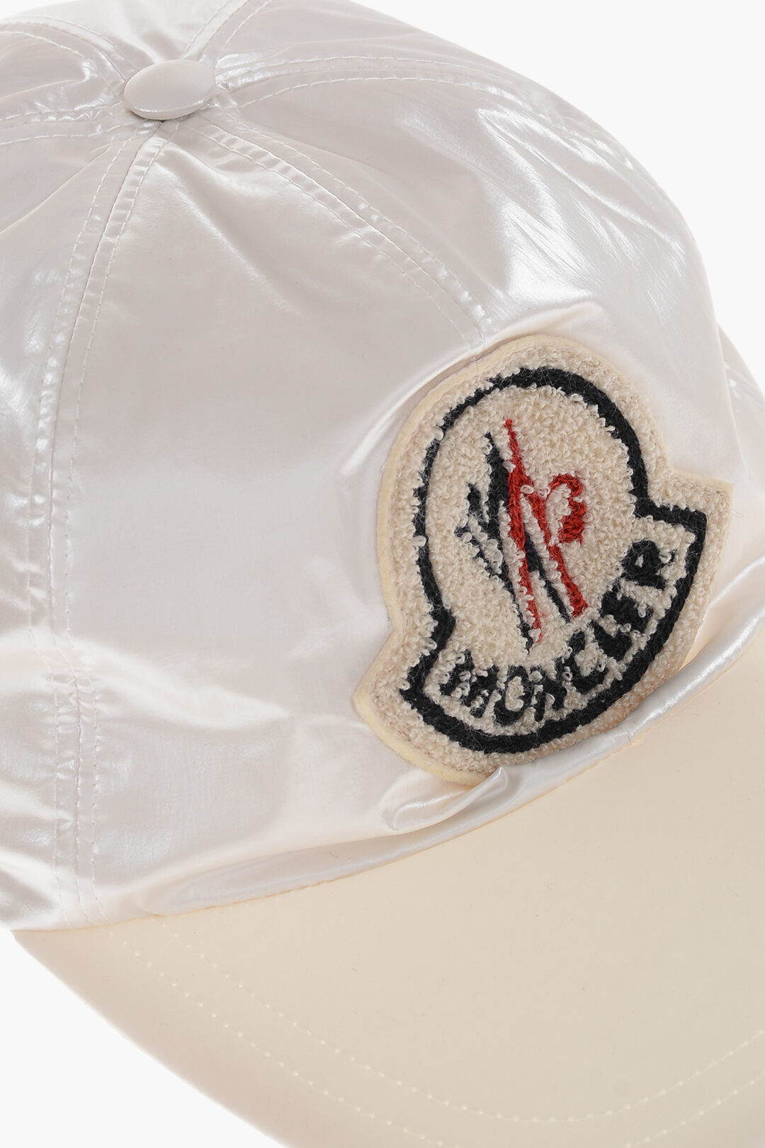 Moncler Nylon Cap with Patch Logo damen - Glamood Outlet