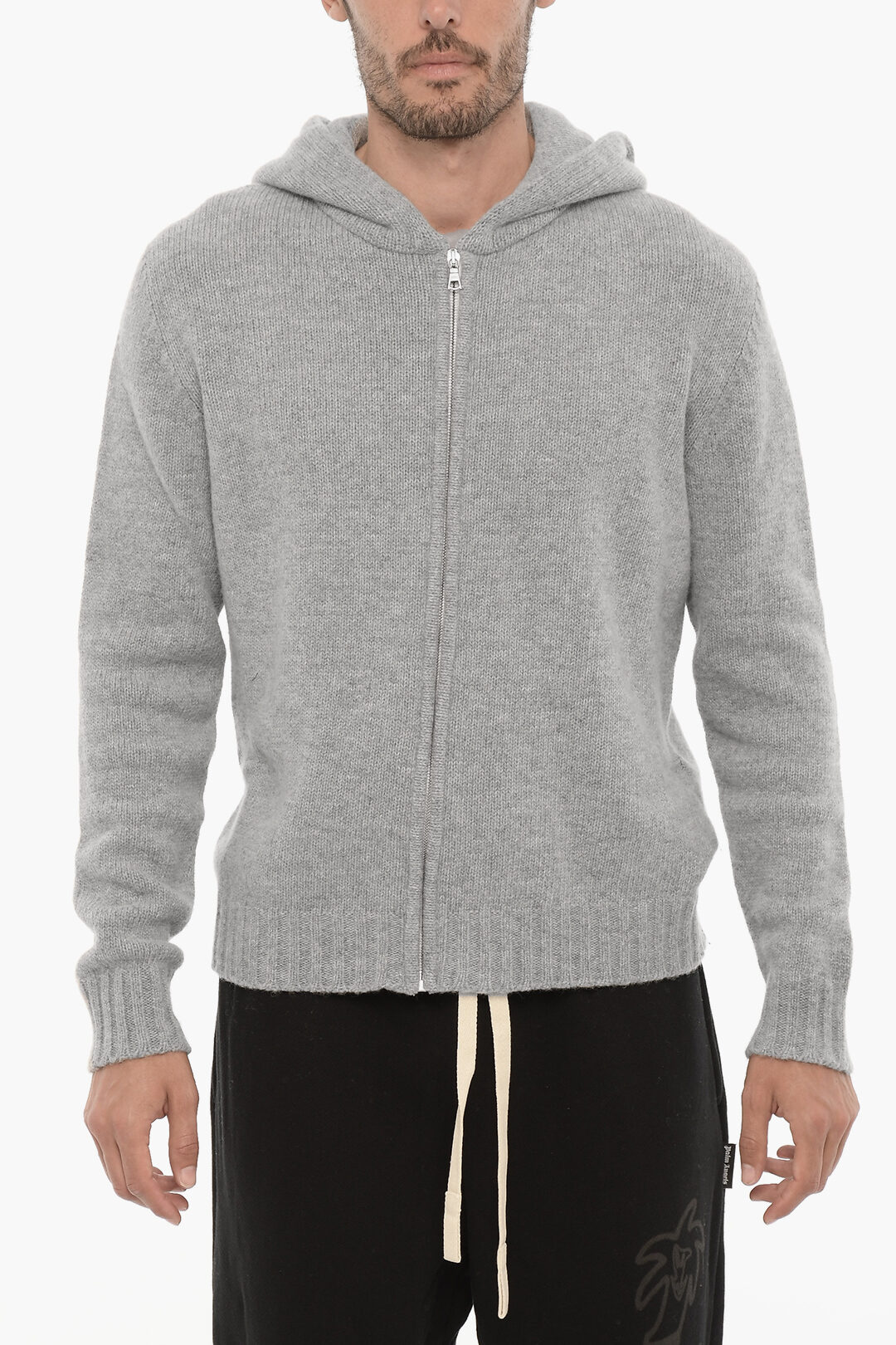 Palm Angels Nylon e Wool Sweater with Hood men - Glamood Outlet
