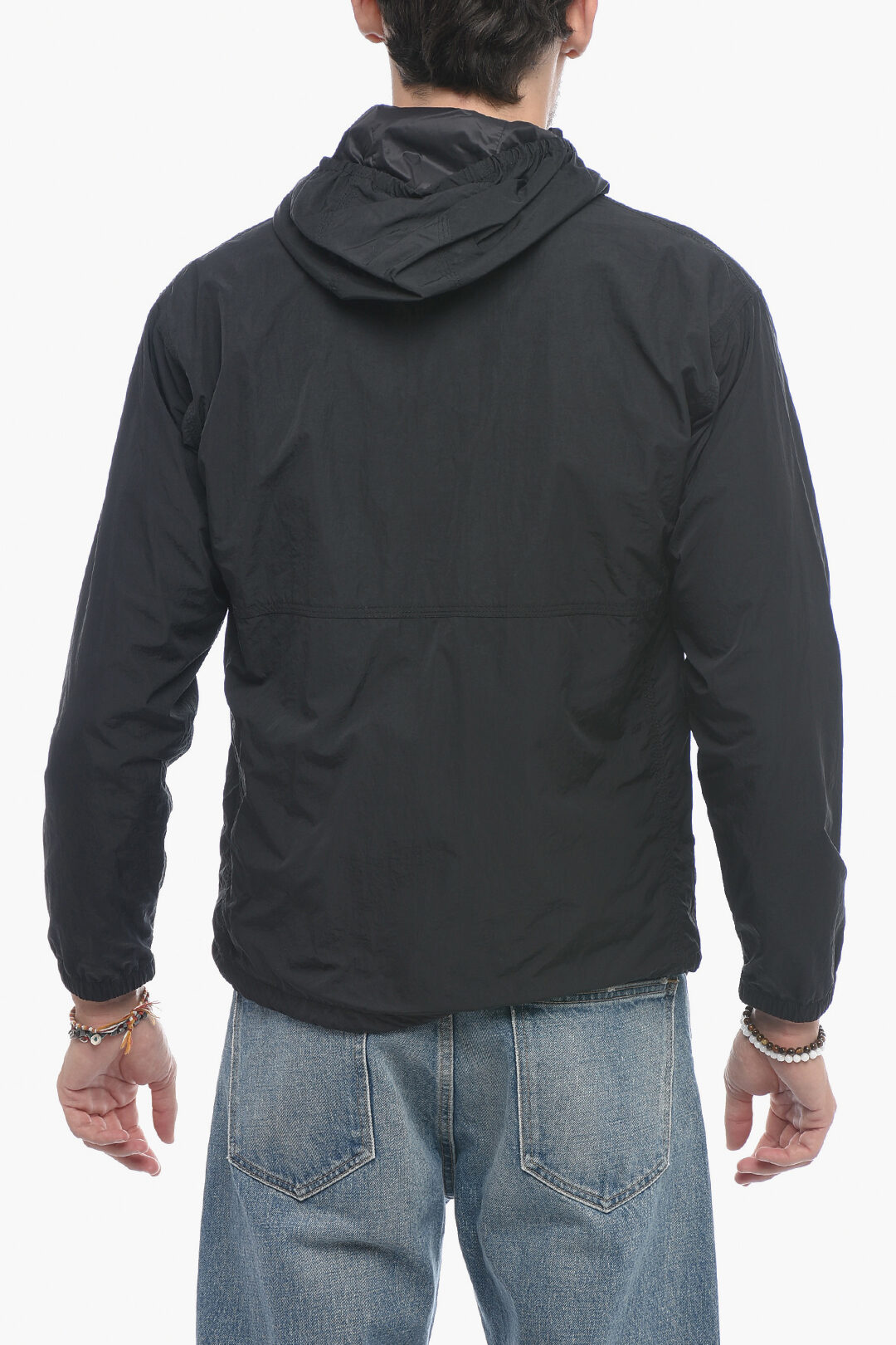Woolrich Nylon RANCH Windbreaker Jacket with Hood herren - Glamood Outlet
