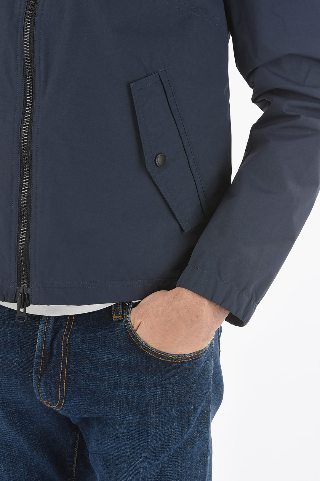 Woolrich Nylon TASLAN Bomber with Flap Pockets men - Glamood Outlet