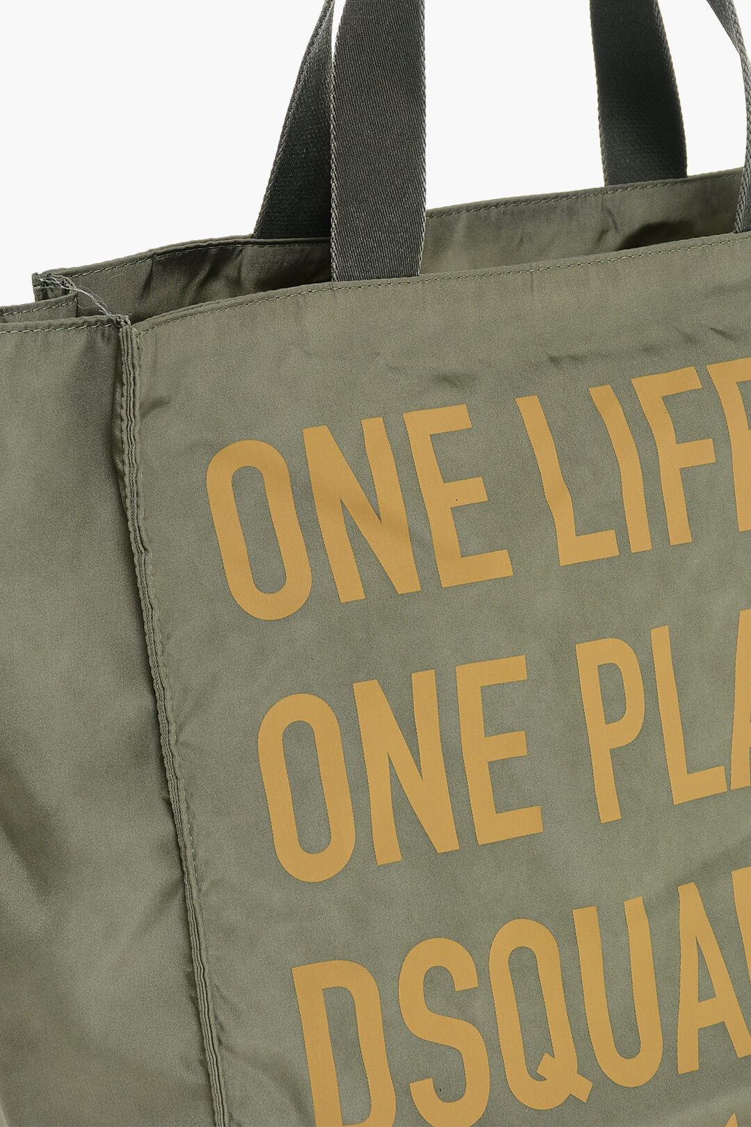 Dsquared2 OLOP Nylon Tote Bag with Front Print men - Glamood Outlet