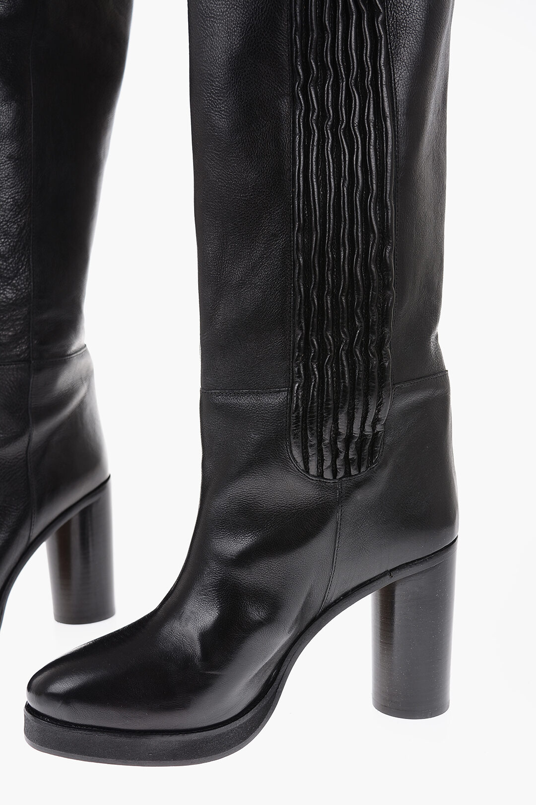 Isabel Marant Over the Knee LAELLE Boots with Tuxedo Detail 10cm women ...