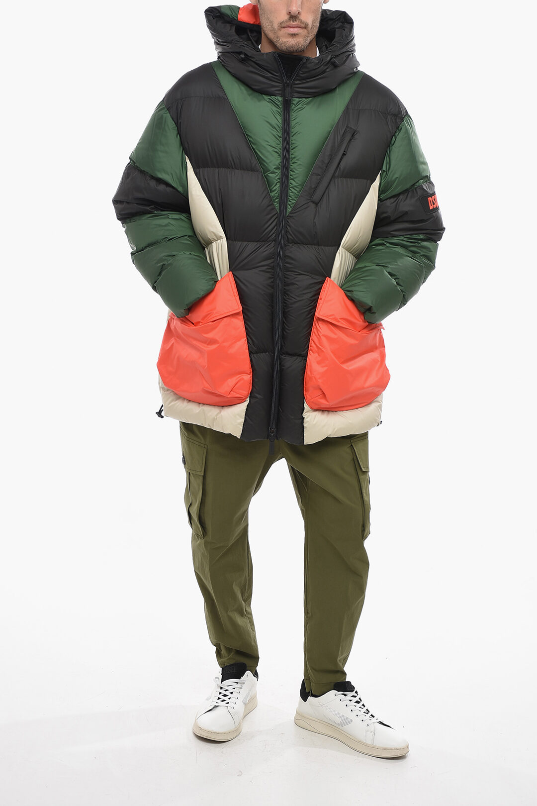 Dsquared2 Oversized Down Jacket with Flap Pockets men - Glamood Outlet