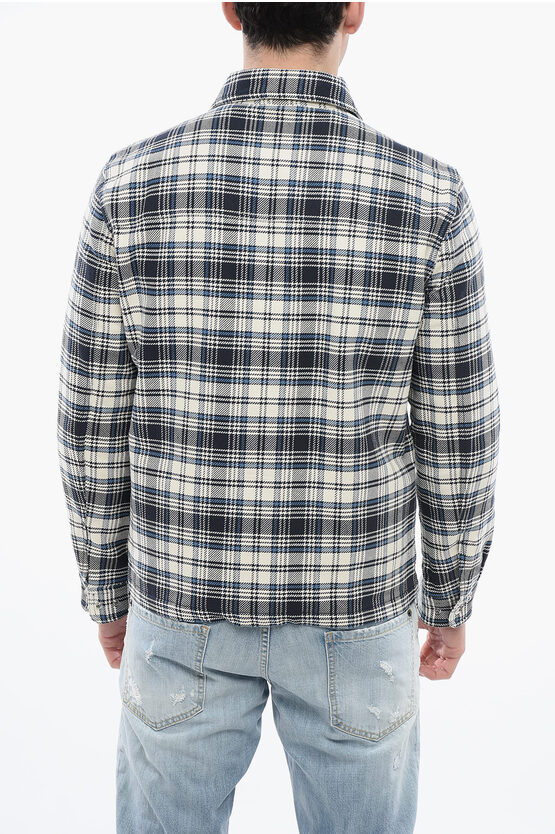 Woolrich Padded Checkered TIMBER Overshirt men - Glamood Outlet