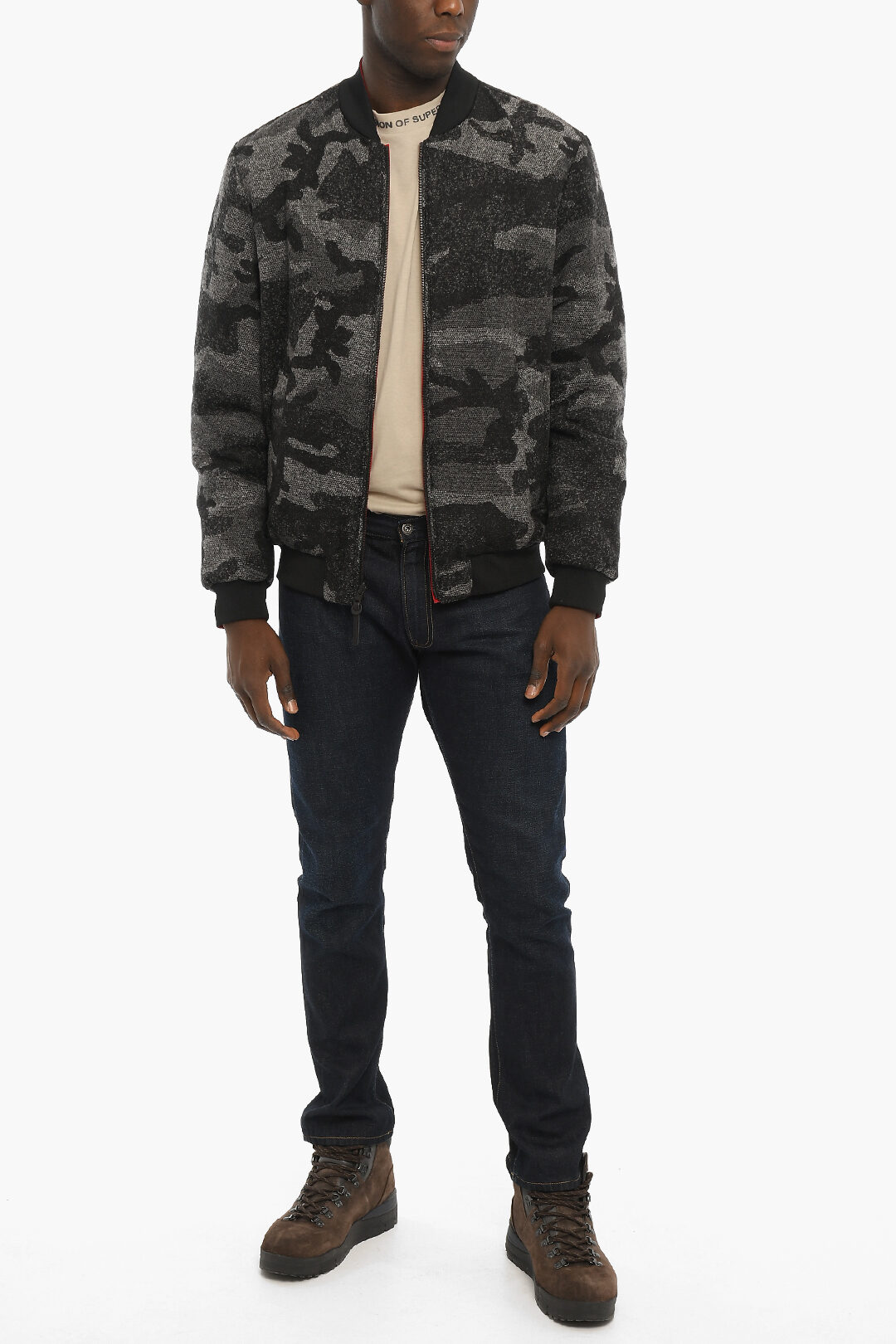 Woolrich Padded CRUISER Reversible Bomber Jacket men - Glamood Outlet