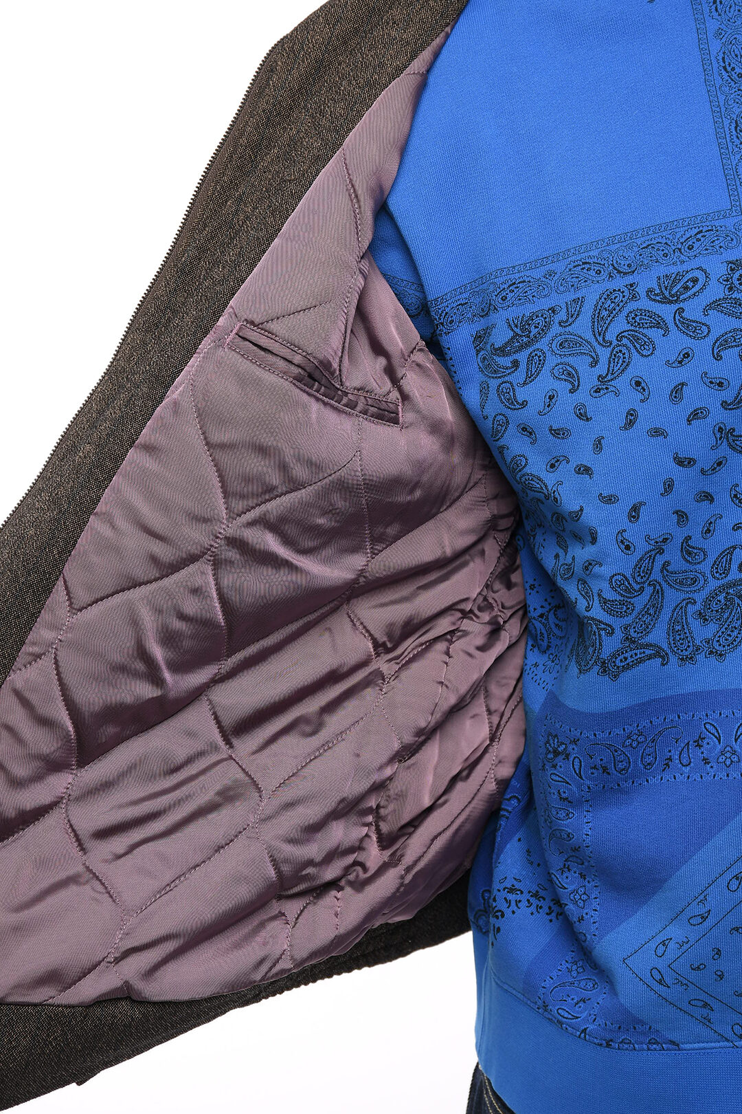 Needles Padded Jacket with Zip Closure men - Glamood Outlet