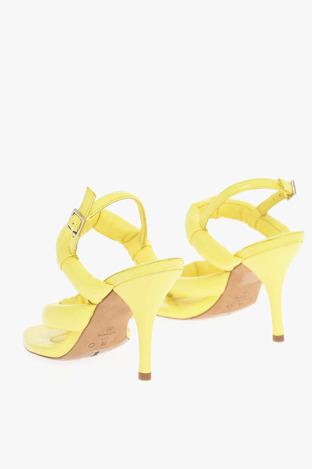 Iro Padded Leather Flip Flop Sandals 10 cm women - Glamood Outlet