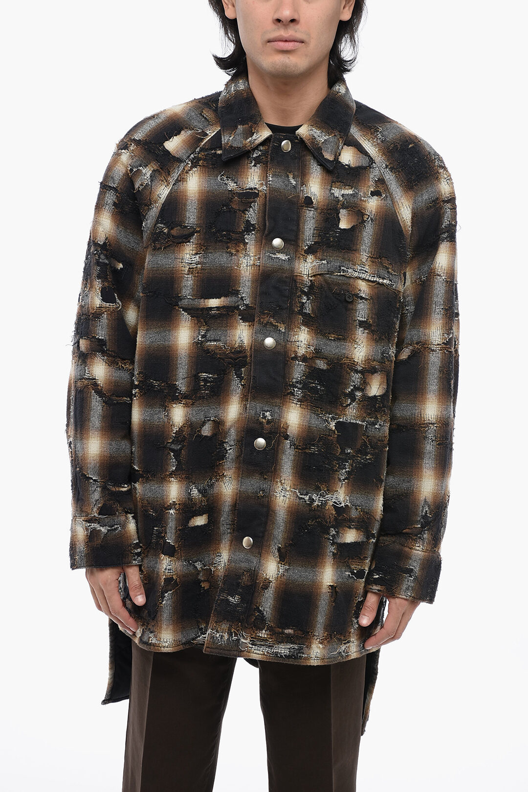 Givenchy Padded Overshirt Checkered Vintage Effect men - Glamood Outlet