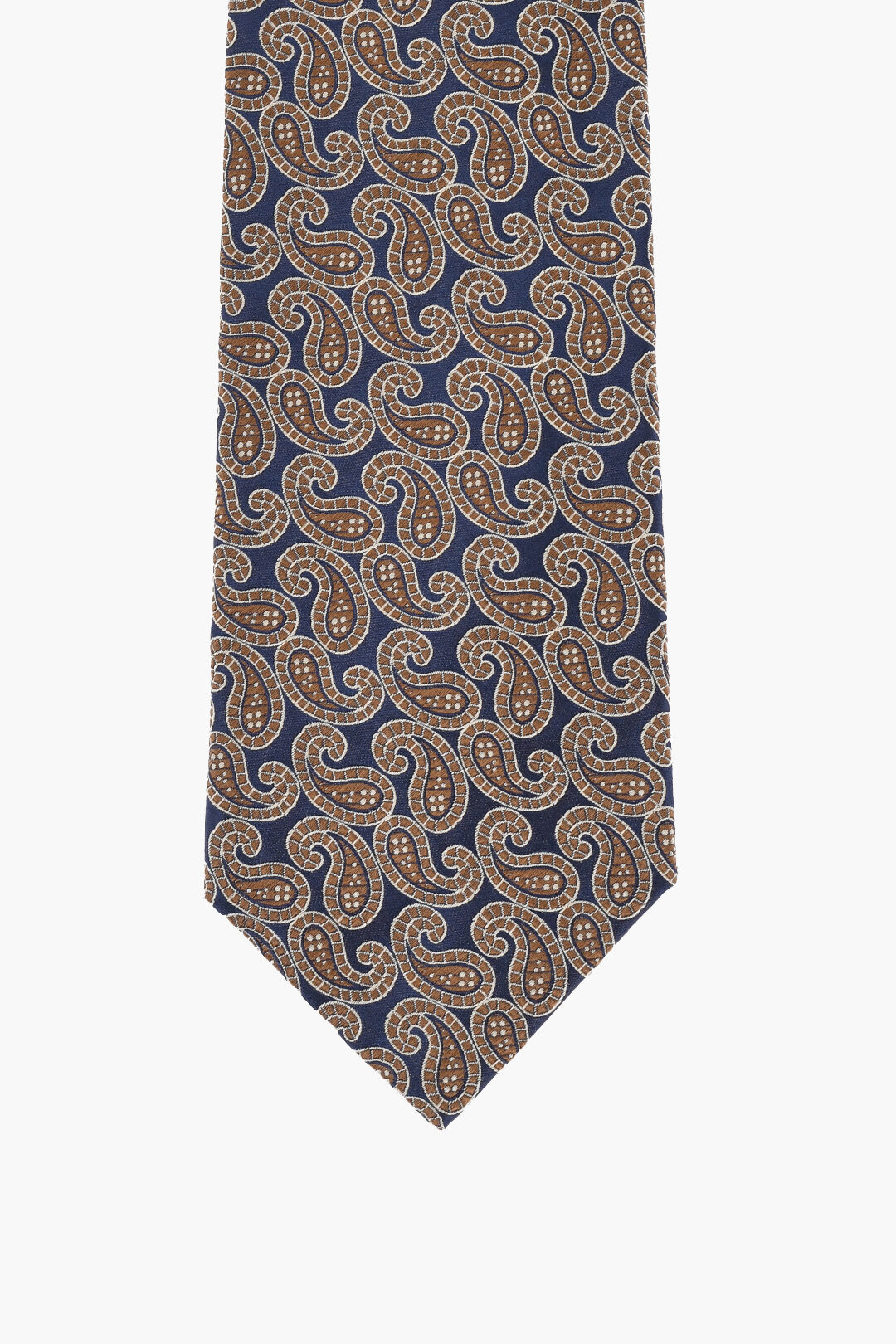 Canali Paisley Motif Silk Traditional Tie men - Glamood Outlet