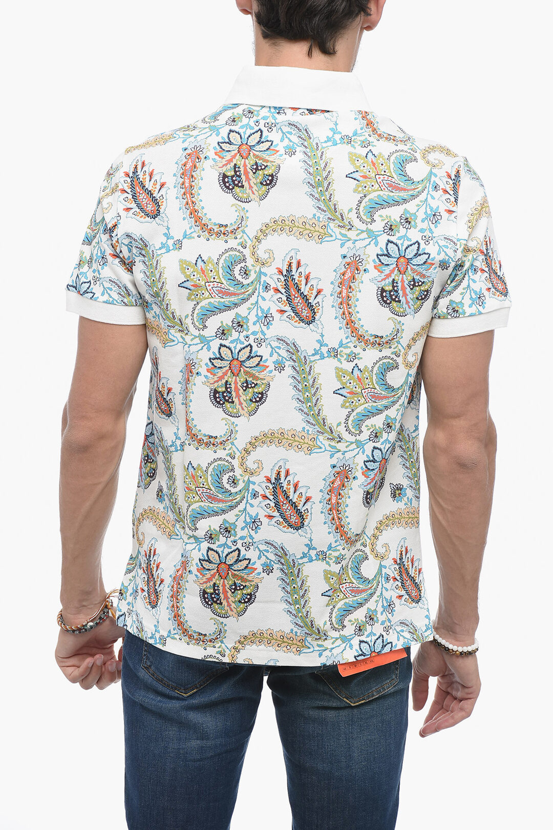 Etro Paisley Patterned 3-button Polo Shirt men - Glamood Outlet