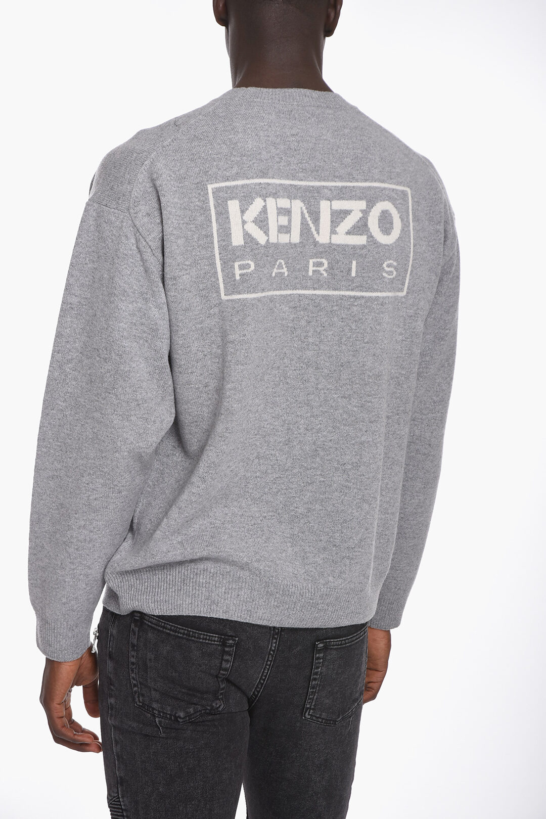 Kenzo PARIS Crew Neck POPPY Wool Sweater men - Glamood Outlet