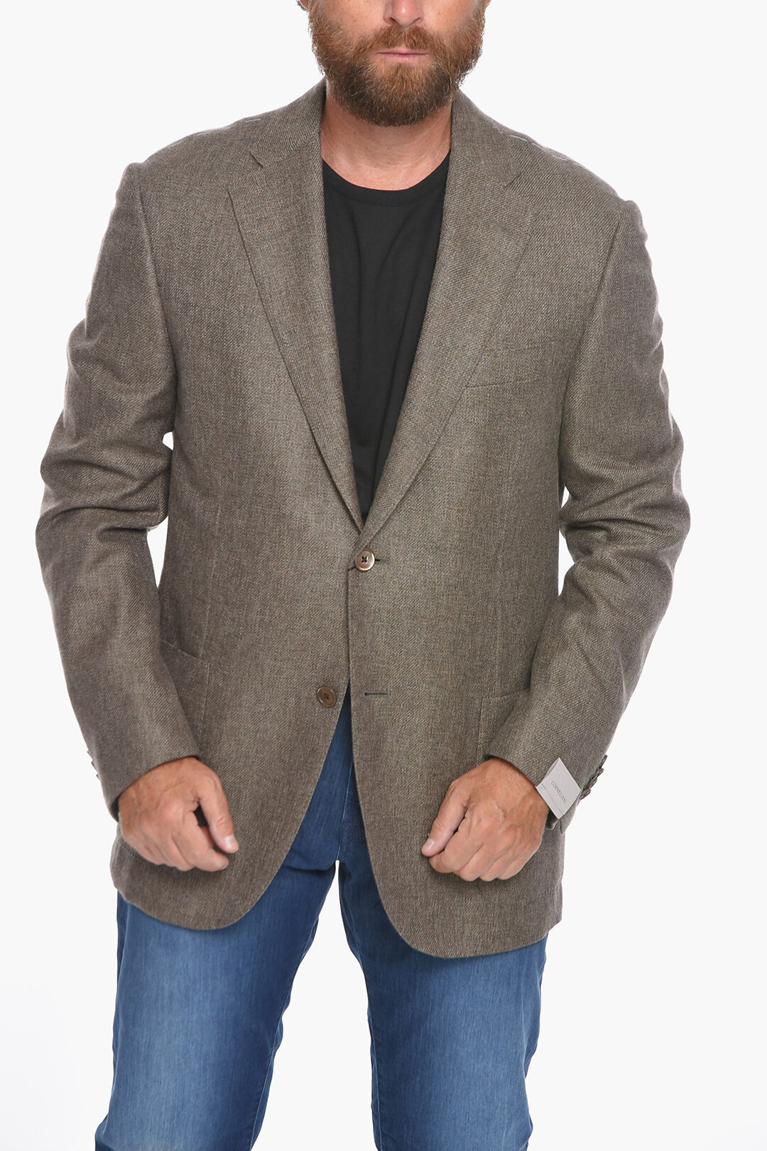 Corneliani Patch Pocketed GATE Cashmere Blazer men - Glamood Outlet